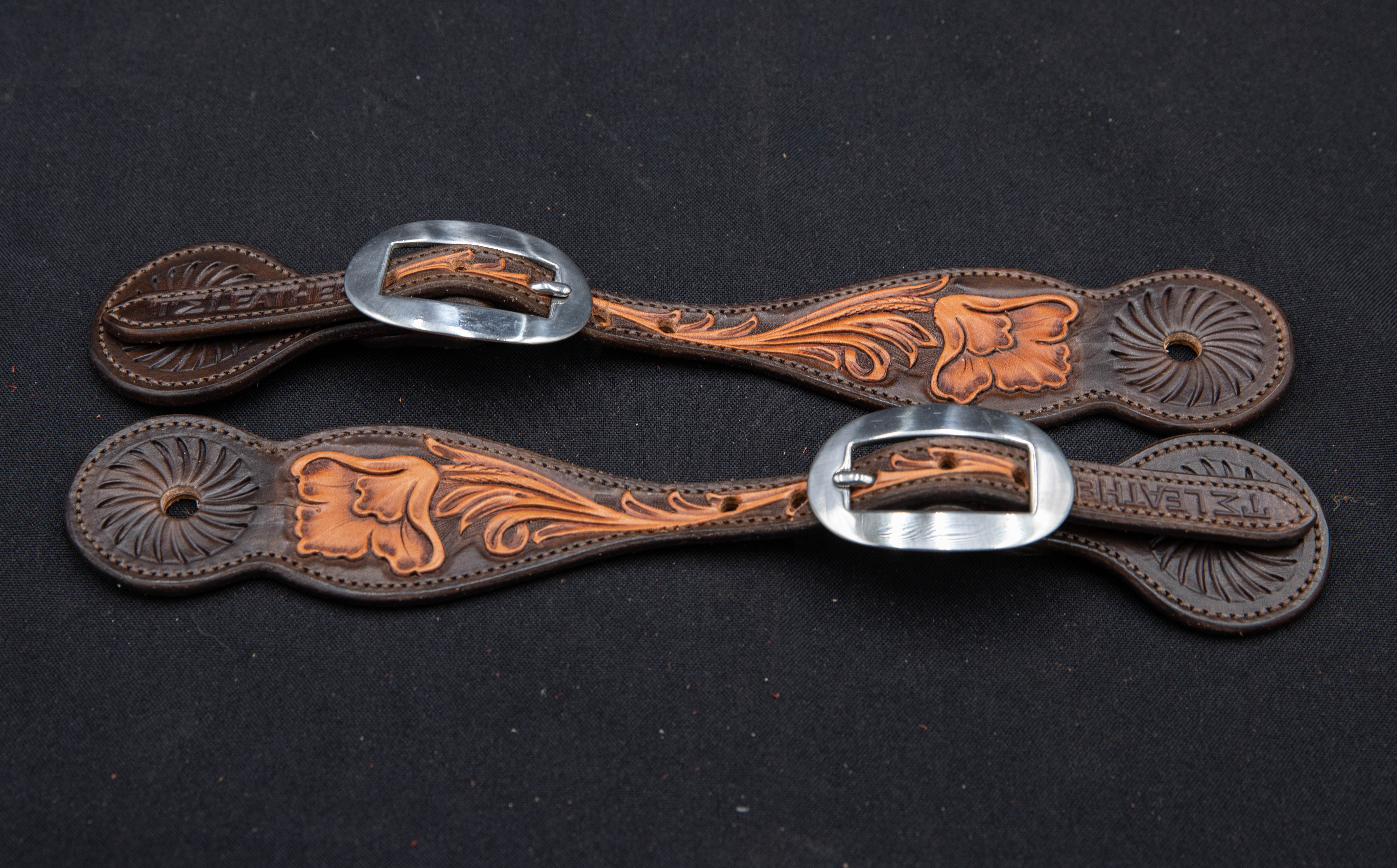 Spur Straps – TM Leather and Saddlery